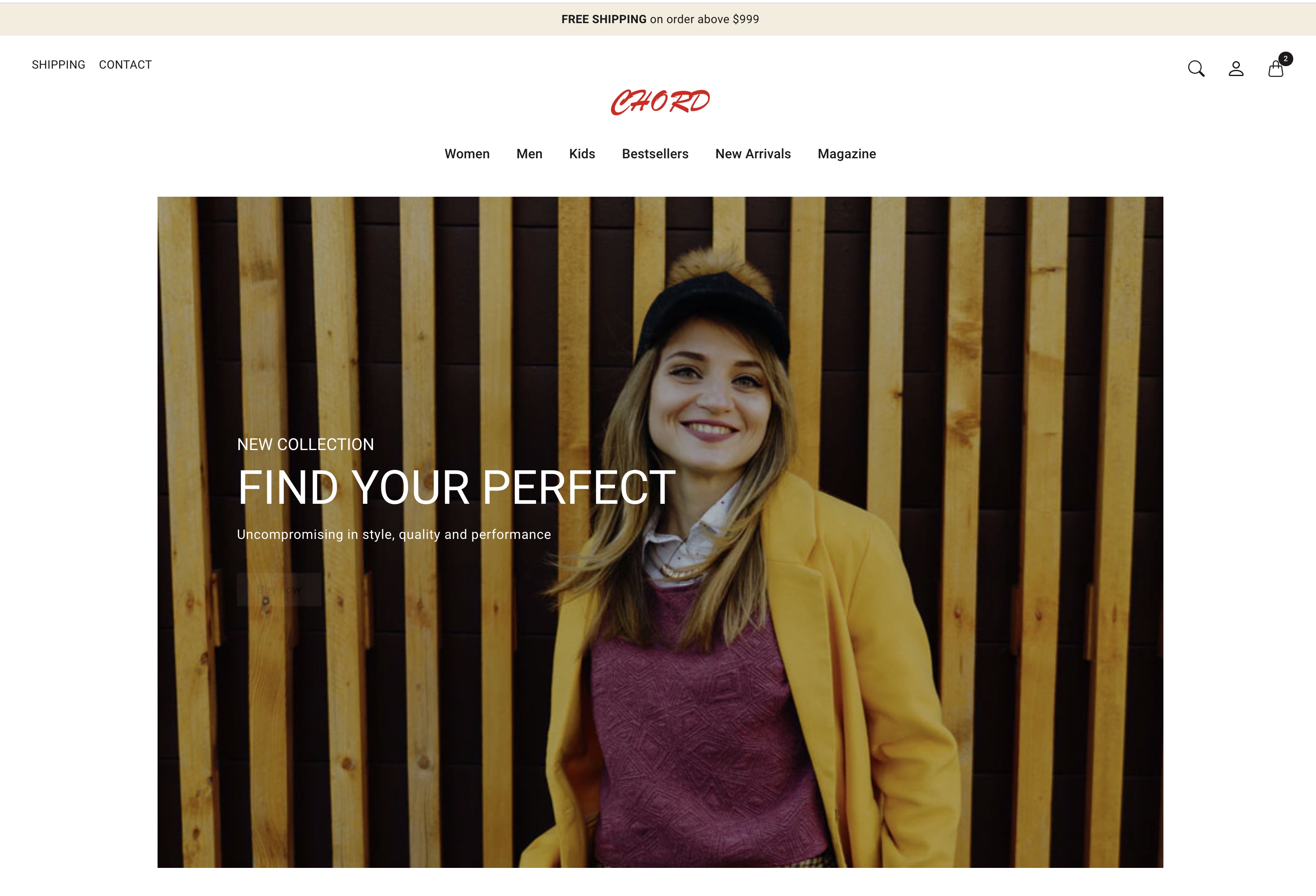 Chord sections: Slideshow – ThemeGoal