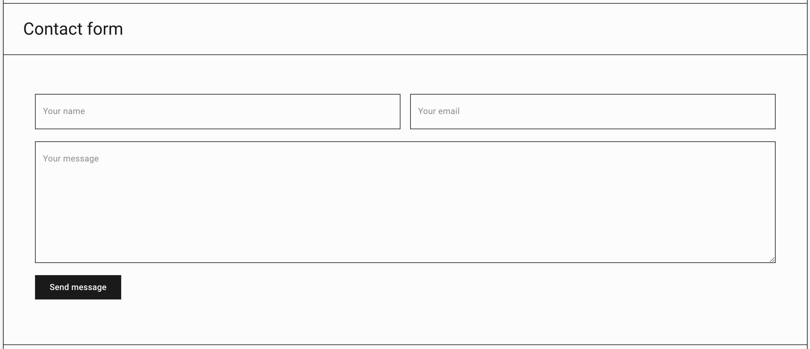 Mandolin sections: Contact form – ThemeGoal